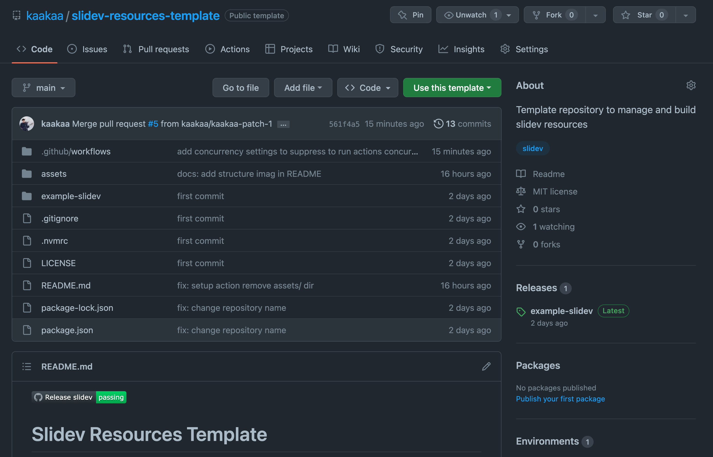 https github com kaakaa slidev resources template https github com kaakaa slidev resources